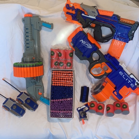 Nerf | Toys | Nerf Gun Collection Hyperfire Elite Crossbolt Bow Targets ...